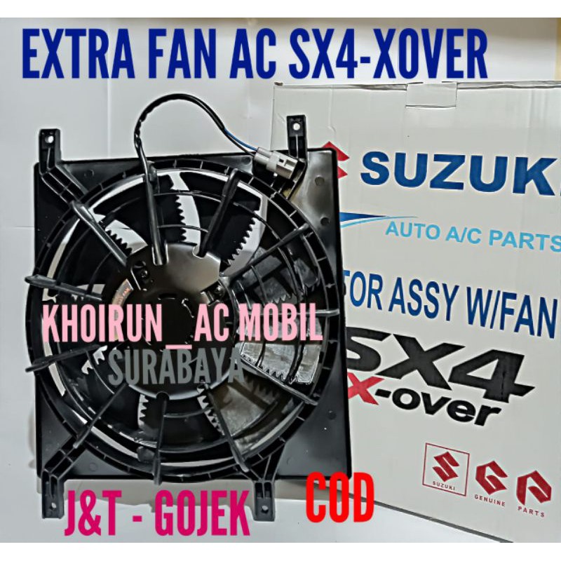 Jual Motor Fan Extra Ektra Fan Kipas Radiator AC Mobil Suzuki SX4 - X ...