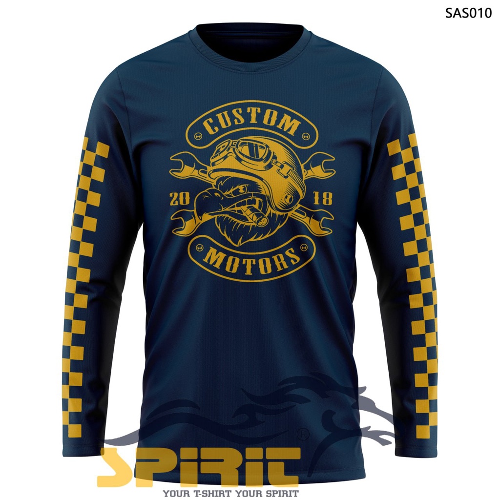 Jual BAJU KAOS MOTOR custom T-shir PRIA PAKAIYAN BIKER BAJU MOTOR ...