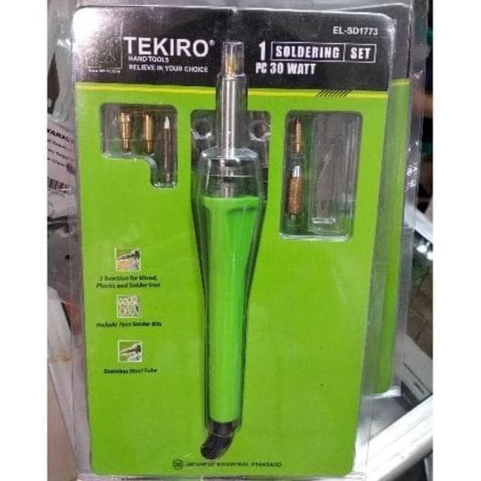 Jual Hot Sale Tekiro Solder Set 3 Fungsi 30 Watt / Soldering Set 30 Wat ...