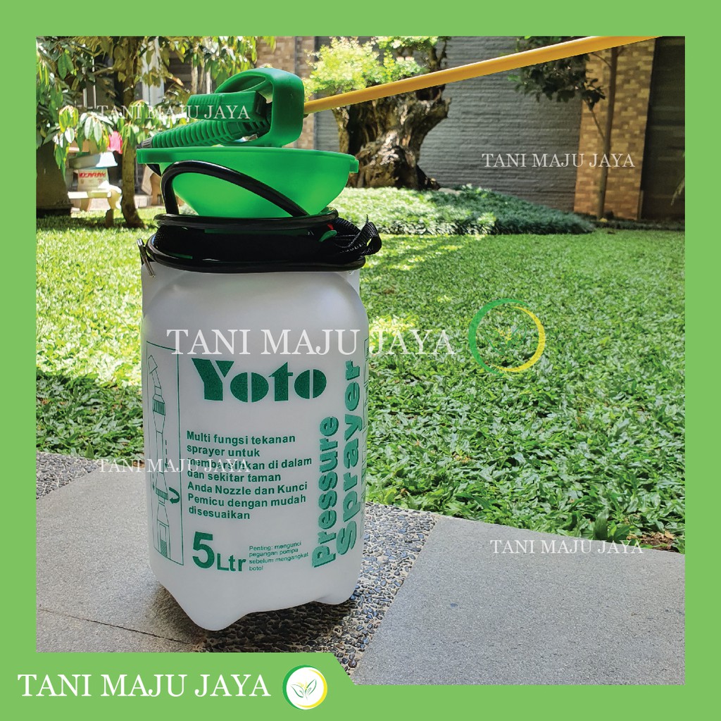 Jual Hand Sprayer Penyemprot Tanaman YOTO 5 liter Alat Siram Kebun ...
