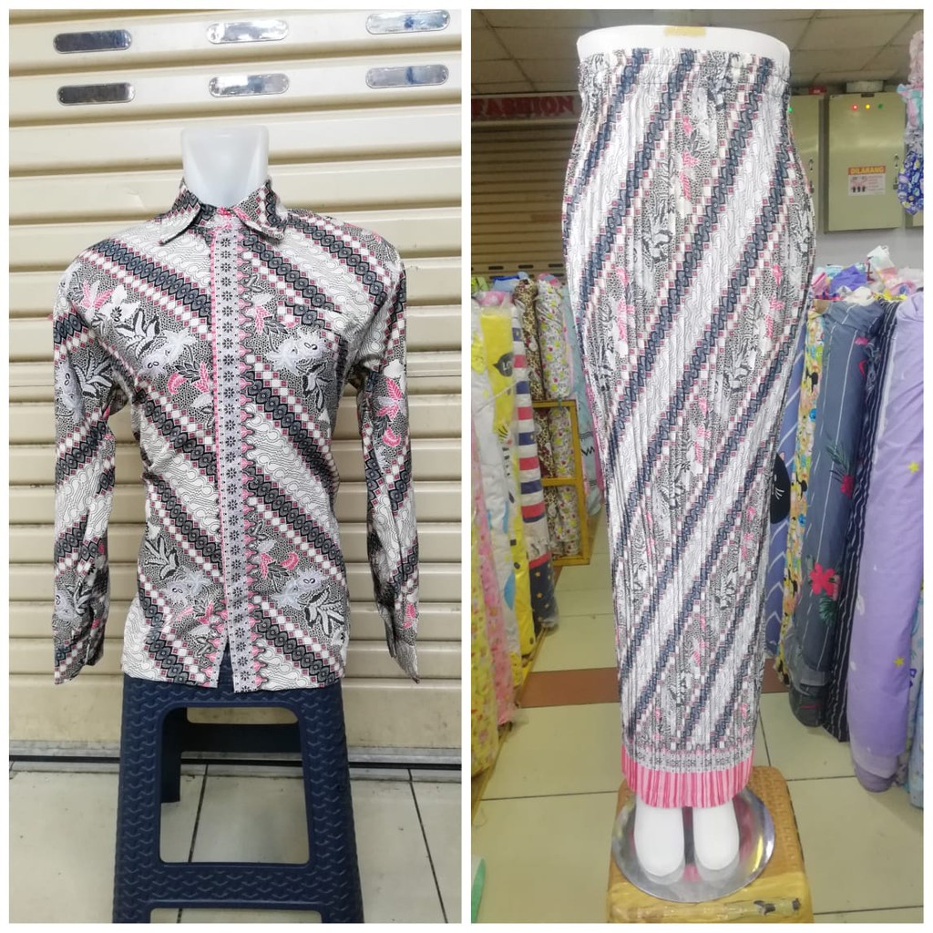 Jual BATIK COUPLE MOTIF LERENG1 | Shopee Indonesia