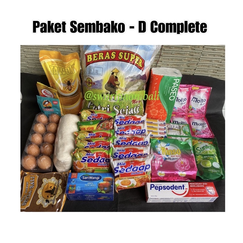 Jual Paket Sembako D Complete | Shopee Indonesia