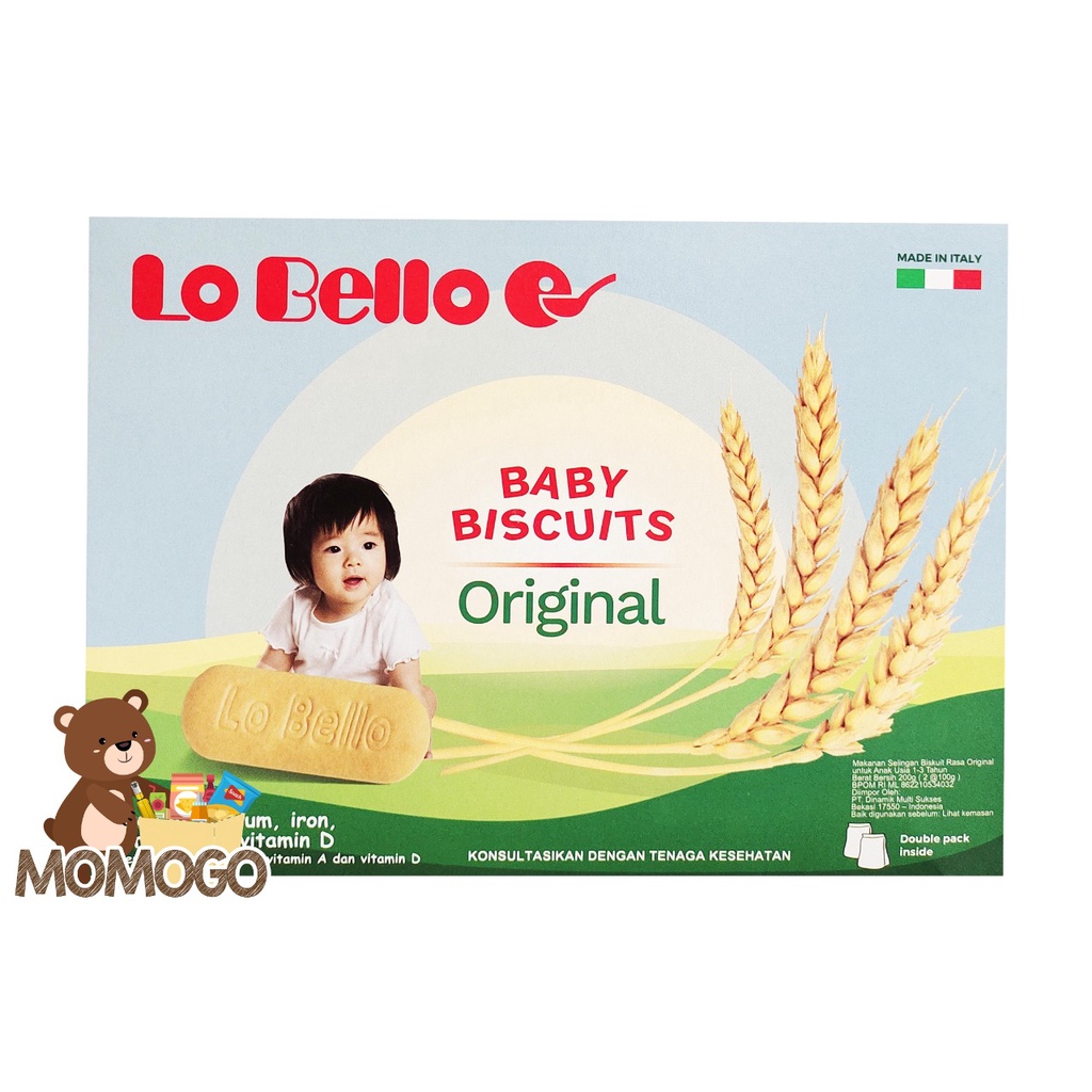 Jual LO BELLO ORIGINAL/BABY BISKUIT/BISKUIT BAYI RASA ORIGINAL | Shopee ...