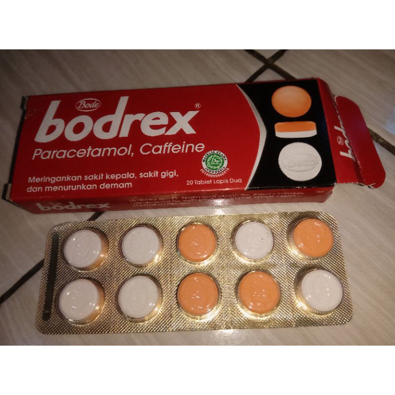 Jual Bodrex PARASETAMOL (1 Blister / 10 Tablet) | Shopee Indonesia