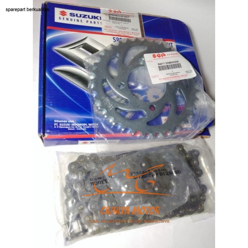 Jual GEARSET GIRSET GEAR GIR PAKET SET LENGKAP SUZUKI SMASH OLD NEW TITAN SHOGUN | Shopee Indonesia