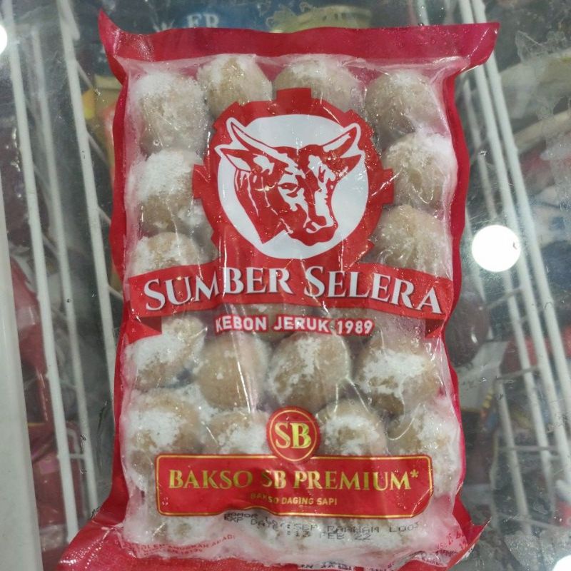 Jual SB Sumber Selera Bakso Sapi Premium isi 25butir | Shopee Indonesia