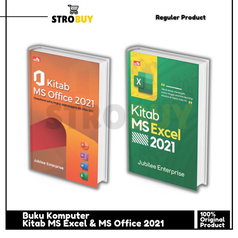 Jual Buku Kitab MS Office dan MS Excel 2021 | Shopee Indonesia