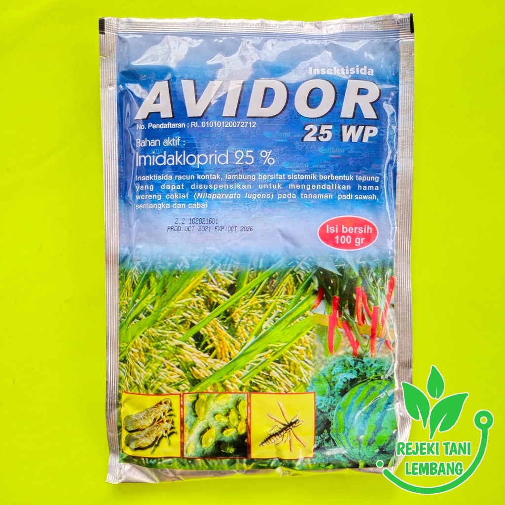 Jual INSEKTISIDA AVIDOR 25 WP 100GR PENGENDALI HAMA | Shopee Indonesia