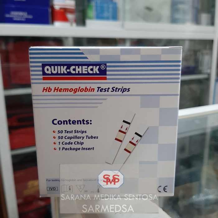 Jual Strip Hemoglobin HB QUIK-CHECK | Shopee Indonesia
