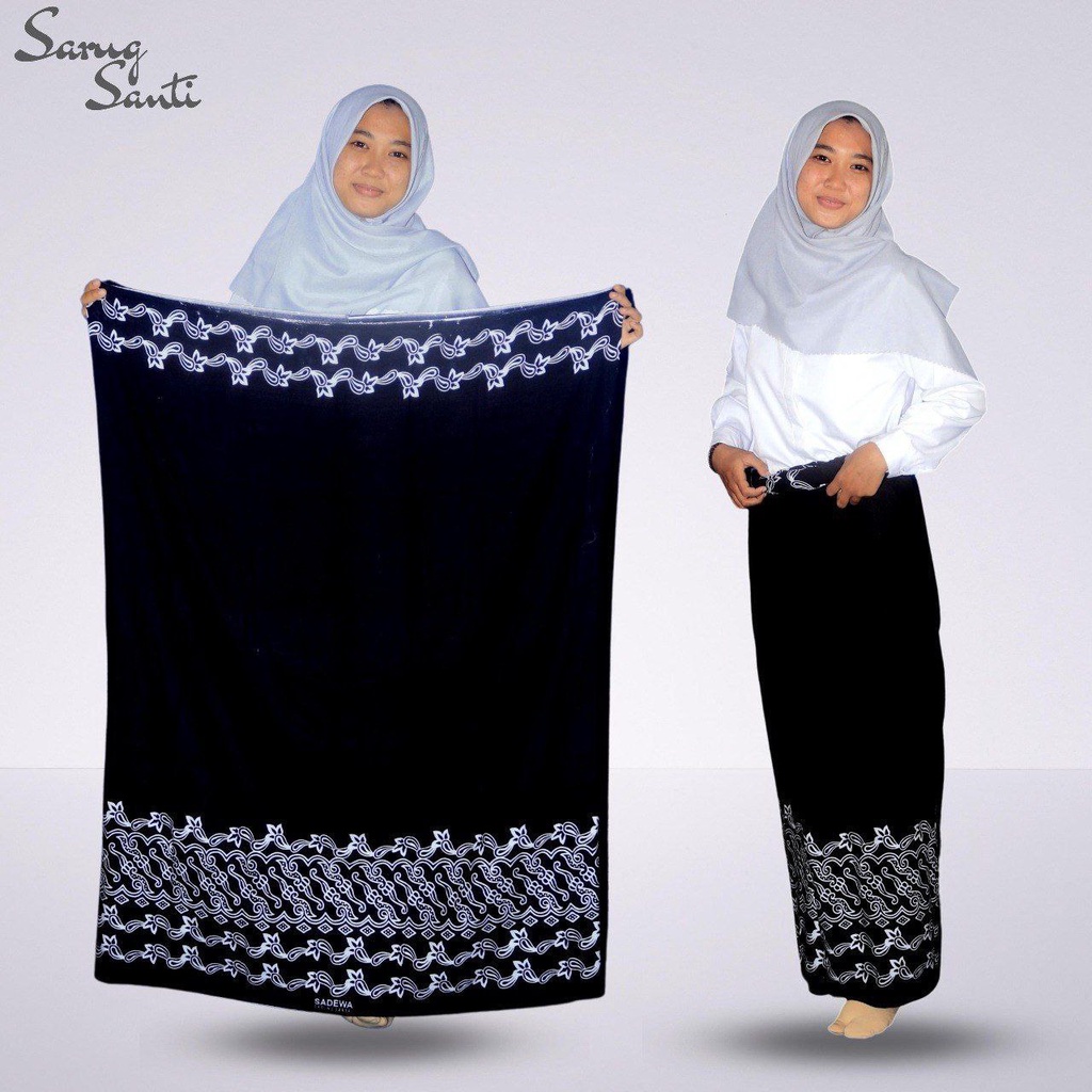 Jual sarung batik wanita sarung santri putri sarung gloyor halus ...