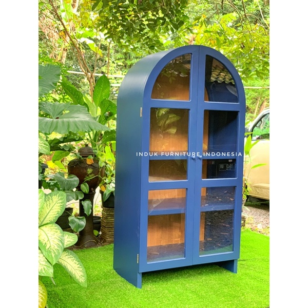Jual LEMARI RAK TERBARU DUCO BLUE. LEMARI PAJANGAN (real pict) | Shopee ...