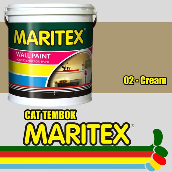Jual Cat Tembok Maritex Warna CREAM Kemasan Pail 20 kg | Shopee Indonesia