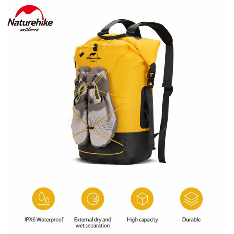 Jual TAS RANSEL WATERPROOF DRYBAG NATUREHIKE NH21FSB04 DRY BAG RANSEL ...