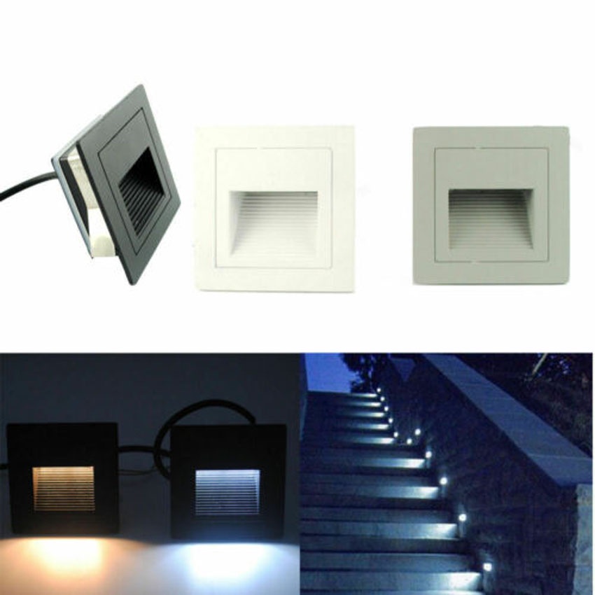 Jual Lampu Tangga Sudut LED Listrik 5W Waterproof Corner Lamp Stair ...