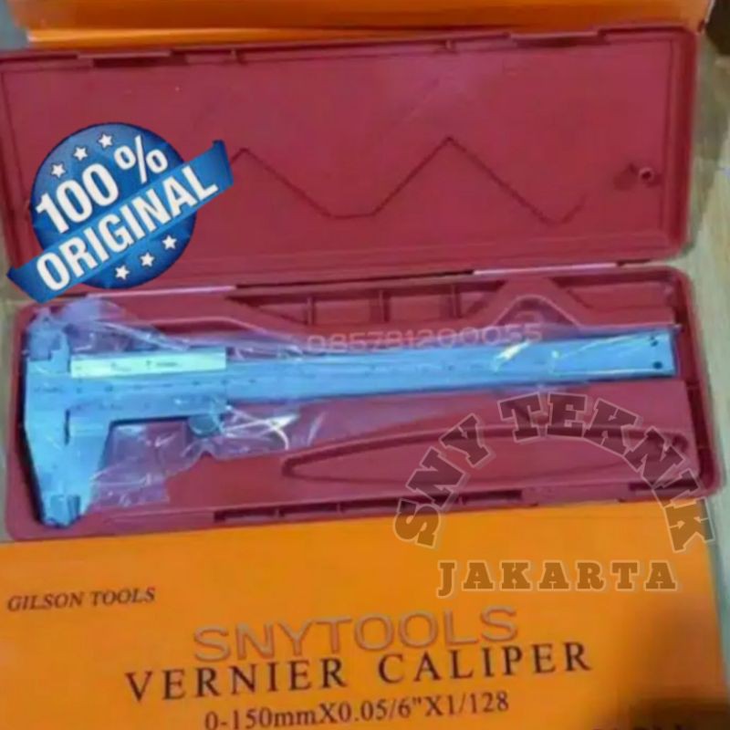 Jual Alat Ukur Sigmat Manual Sikmat TOKI 6" 150 mm Jangka Sorong ...