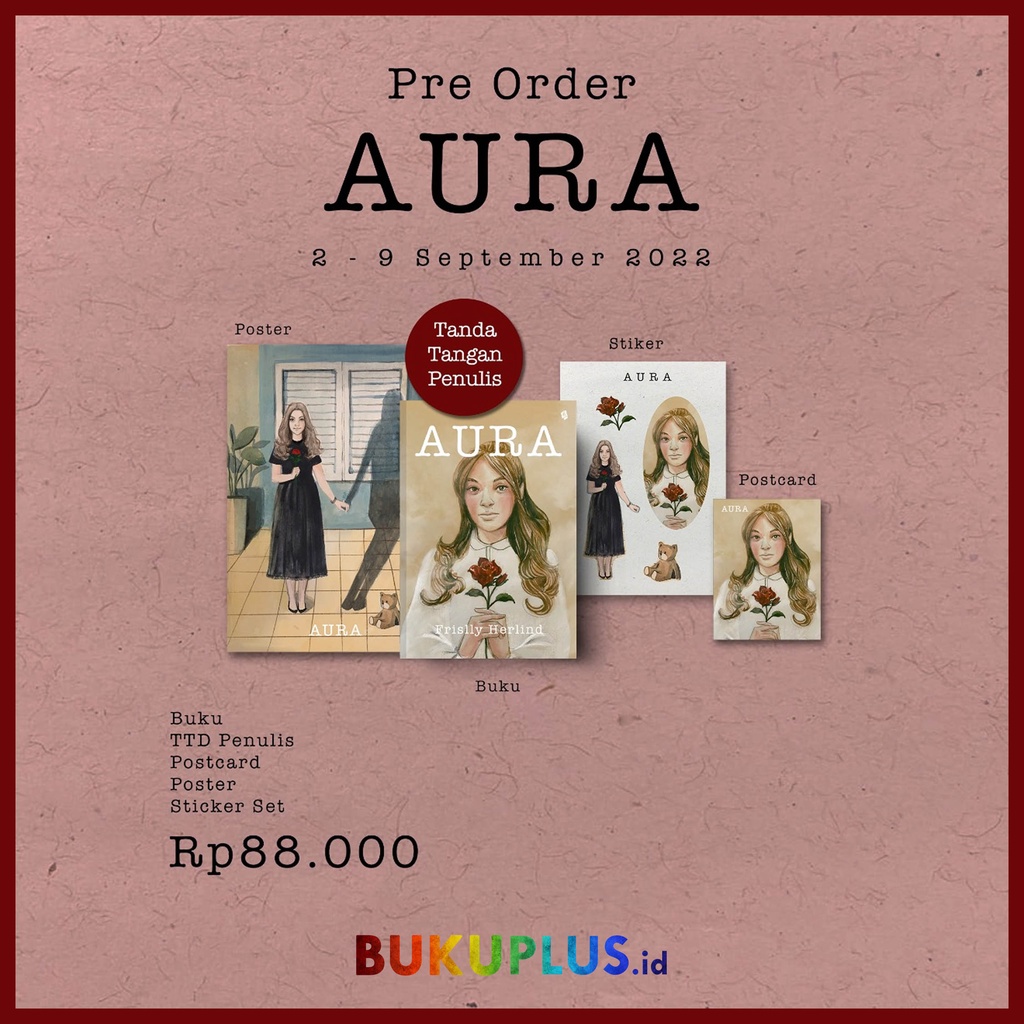 Jual BUKU AURA / FRISLLY HERLIND / BUKUNE | Shopee Indonesia
