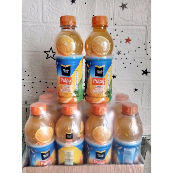 Jual Minute Maid Pulpy Orange - Botol 300mL | Shopee Indonesia
