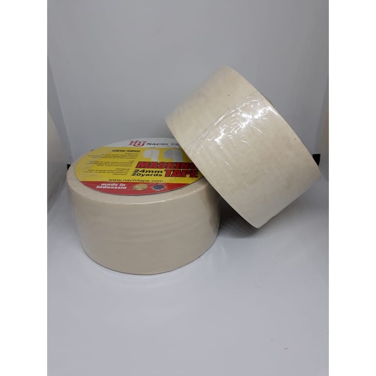 Jual Masking Tape Nachi / Isolasi Kertas Nachi Besar 2 inch 48mm ...