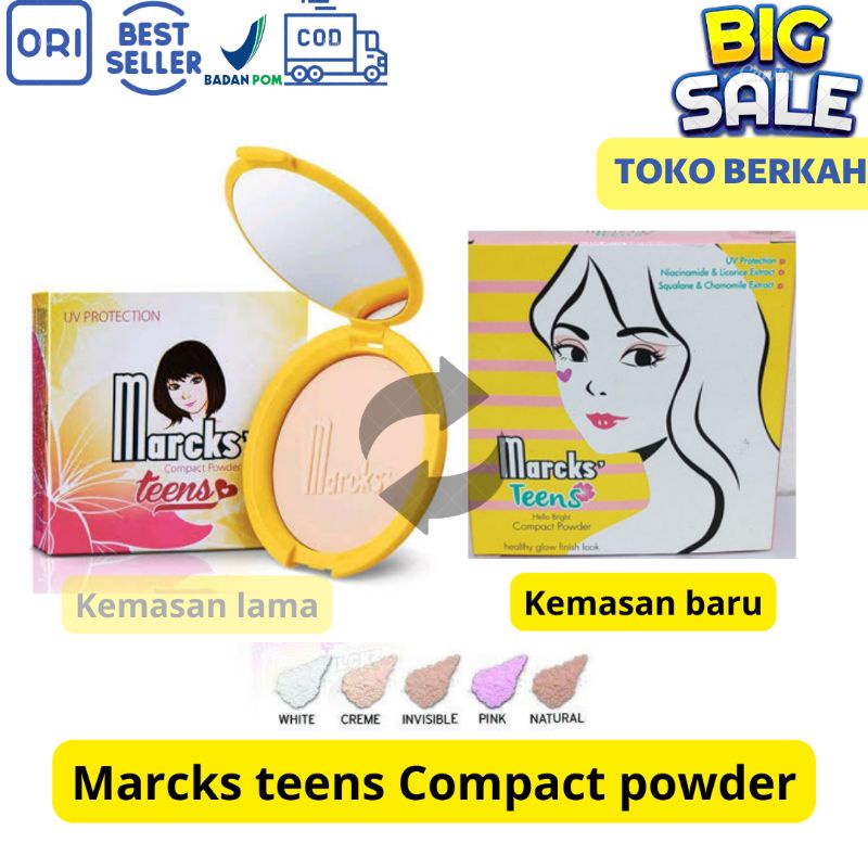 Jual Marcks Teens powder All Variant | Shopee Indonesia