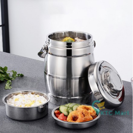 Jual Rantang Tunggal 1.2L - Rantang Makanan Stainless Steel - Bekal ...