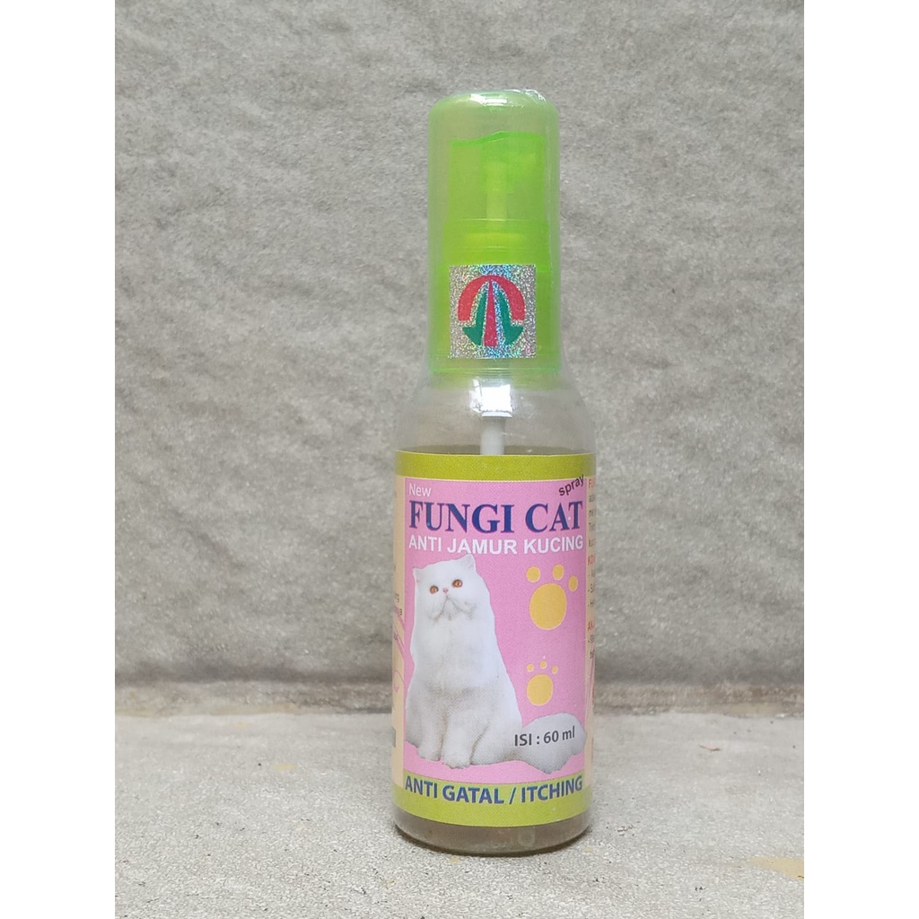 Jual Fungi Cat Obat Spray Anti Jamur Kucing 60ML | Shopee Indonesia