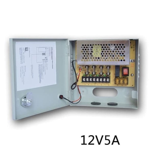 Jual Power Supply 12V 5A Box PSU 12V 5A Box Panel PSU CCTV | Shopee ...