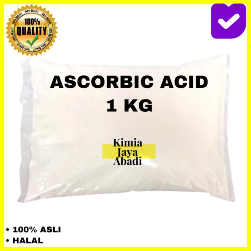 Jual Ascorbic Acid 1 KG / Vitamin C 1 KG / Asam Askorbat | Shopee Indonesia