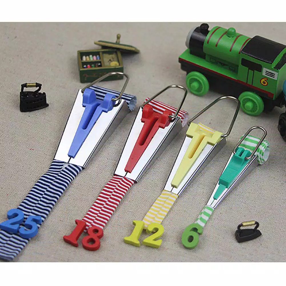 Jual Alat Craft: Bias Tape Maker Set / Pembuat Bisban, 3 Ukuran ...