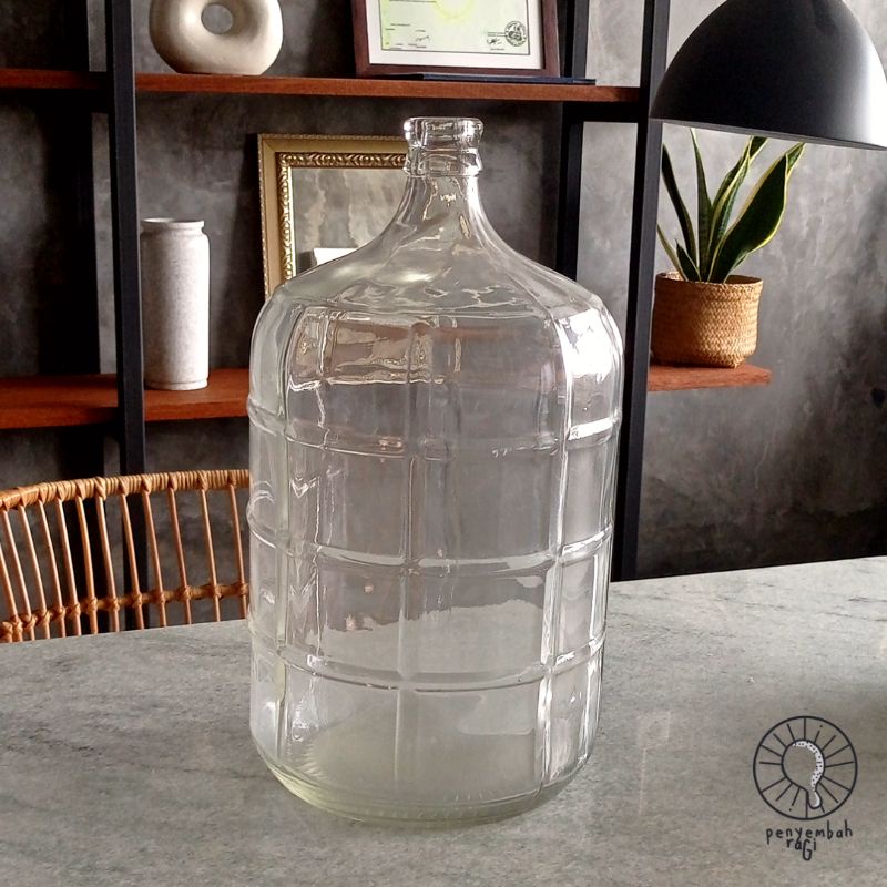 Jual 5-Gallon (19 liter) Glass Carboy/Demijohn/Galon Kaca for ...