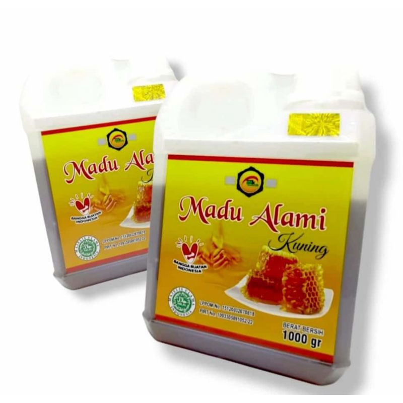 Jual Madu Kuning Alami AMK 1 kg | Shopee Indonesia