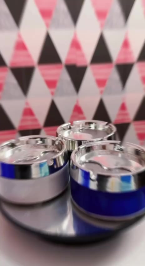 Jual Asbak Tutup Silver | Asbak Rokok Bulat Stainless | Asbak Rokok ...