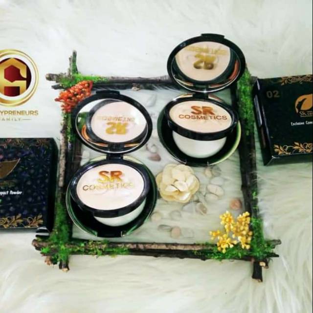 Jual Bedak 3 in 1 bedak foundation dengan spf | Shopee Indonesia