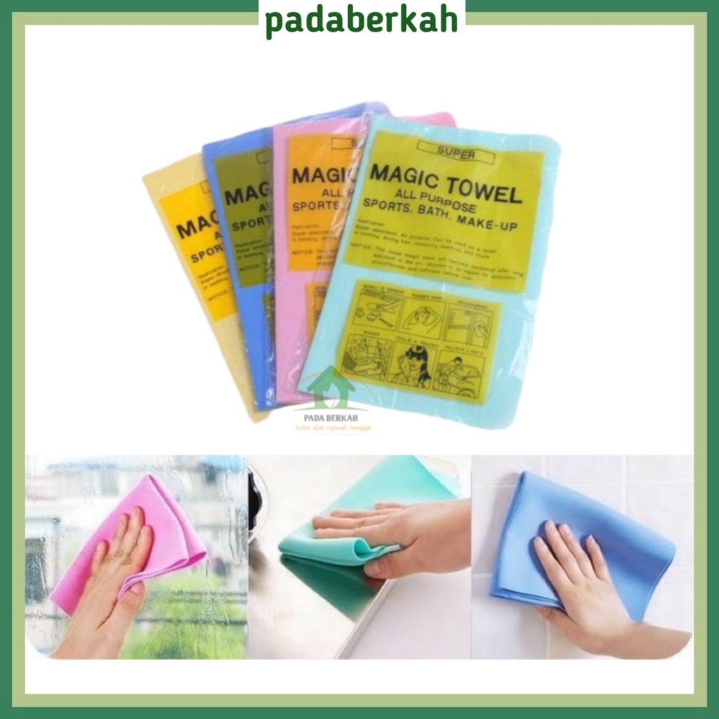 Jual Kain Lap Serap Kanebo Magic Towel / Lap Pembersih Serbaguna ...