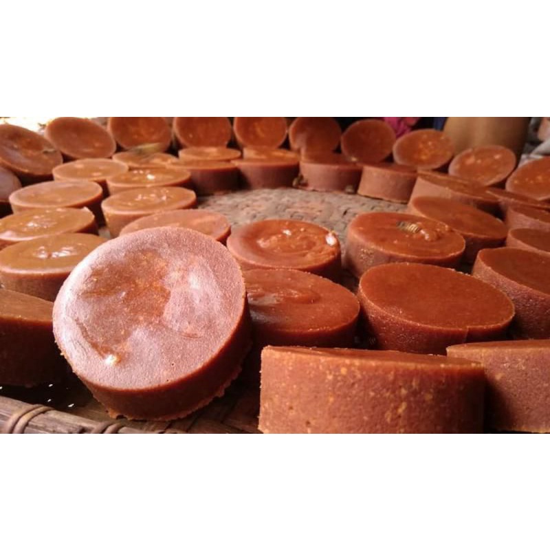 Jual GULA AREN/GULA MERAH 100% ASLI KAWUNG 1 bungkus isi 8 Gandu kurang ...