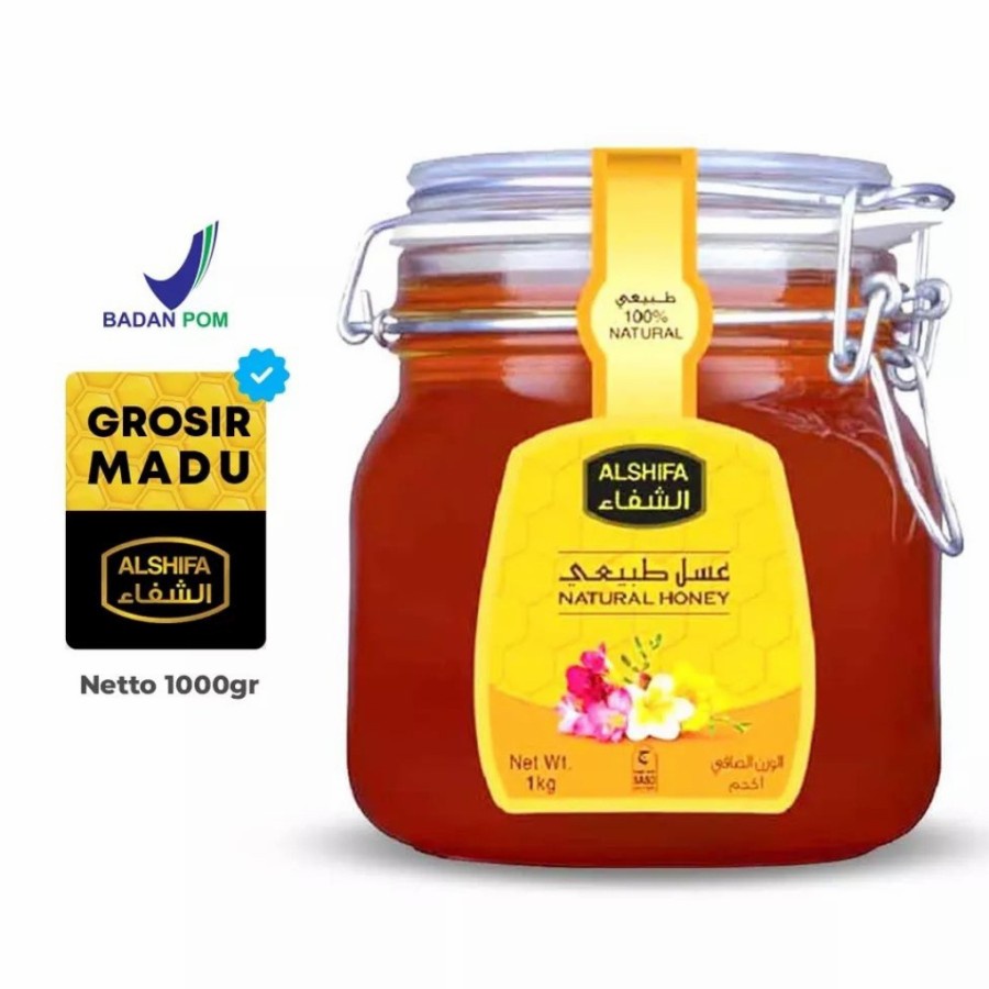 Jual MADU AL SHIFA 1 KG 100% MADU ASLI | MADU IMPORT ARAB SAUDI ...