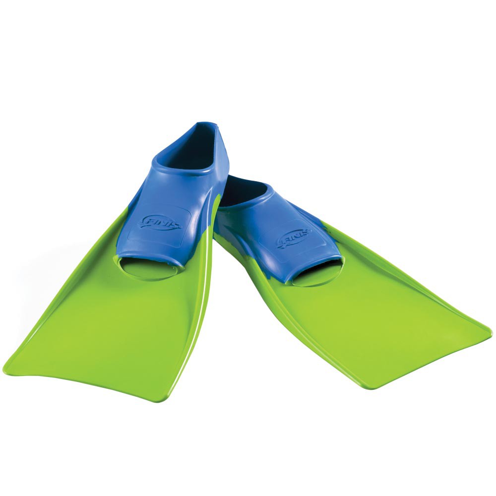 Jual FINIS Long Floating Fins - Euro Size 26-29 Blue/Lime Green ...