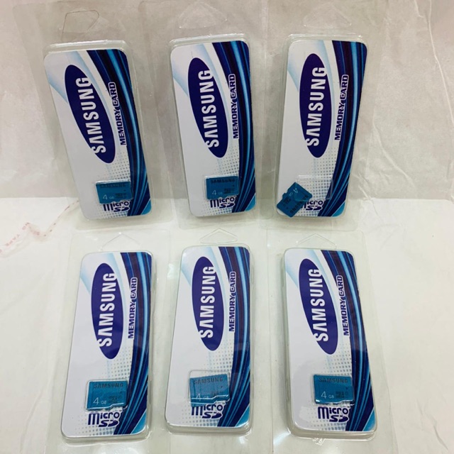 Jual MEMORY CARD SAMSUNG PACK BIRU 4GB MMC MICRO SD SAMSUNG 4GB ...