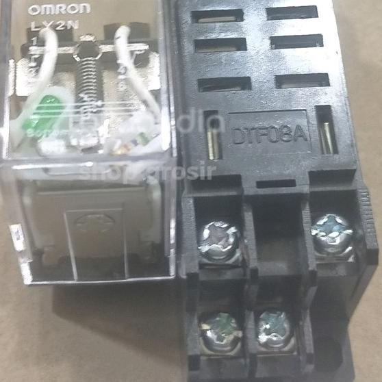 Jual relay Omron LY2N 24vdc + soket | Shopee Indonesia