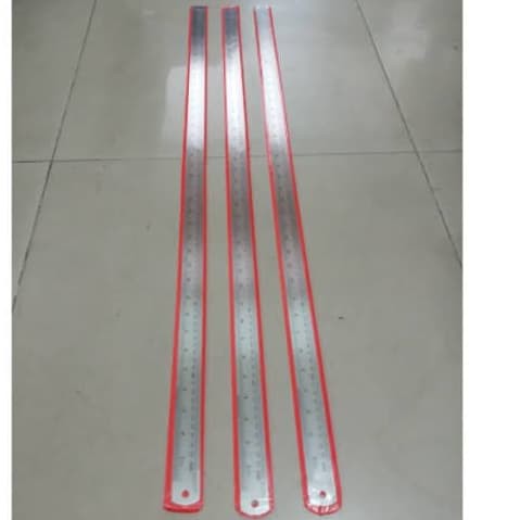 Jual Penggaris Besi JOYKO 100cm/Garisan/Ruler/Mistar Besi/Penggaris Stainless 1M | Shopee Indonesia