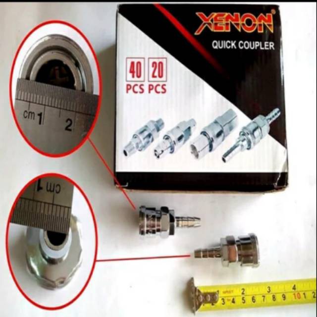 Jual air quick coupler two touch type SH 20 | Shopee Indonesia