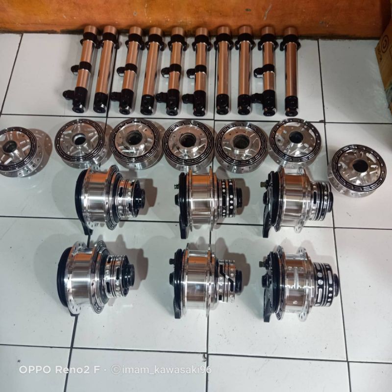 Jual tromol belakang Kaze Original full set isian PNP NINJA RR atau R ...