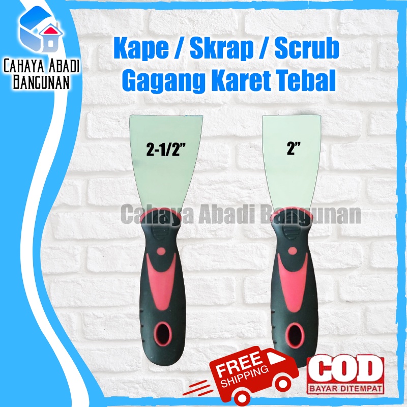 Jual Kape / Skrap / Scrub Gagang Karet Tebal | Shopee Indonesia