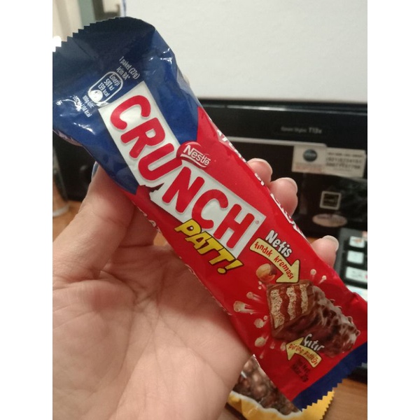 Jual Nestle Crunch Patt Choc 27g~Tayas Crash Caramel Peanut Choc 40g ...
