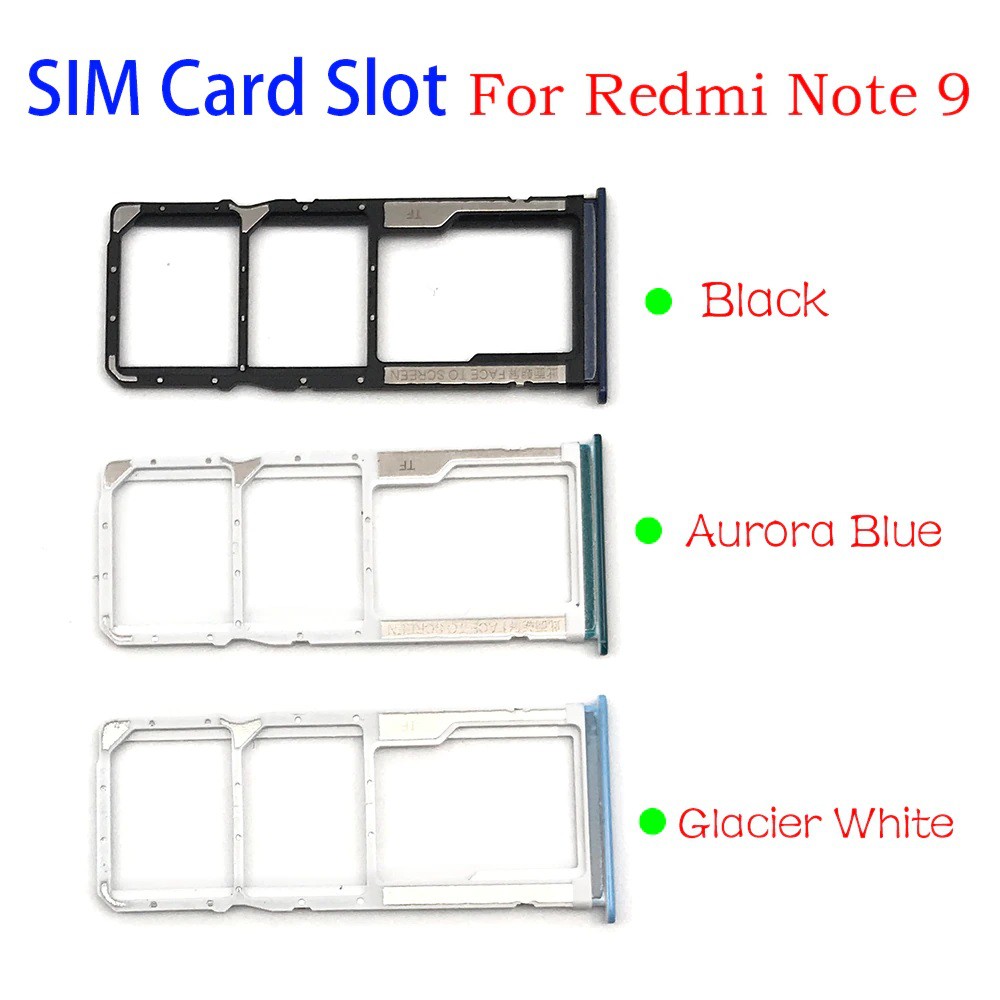 Jual SIMTRAY - TEMPAT SIMCARD XIAOMI REDMI NOTE 9 SLOT SIMCARD | Shopee ...