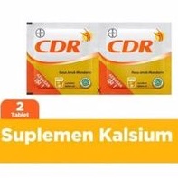 Jual CDR sachet isi 2 tablet effervescent expired Maret 2023 suplemen ...