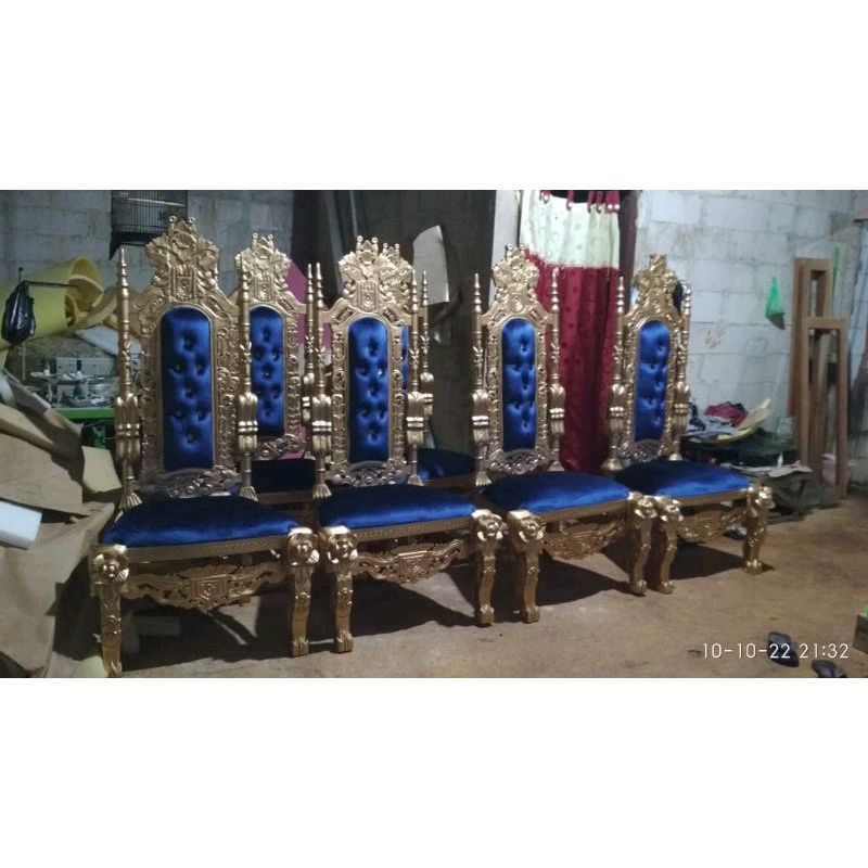 Jual KURSI MAKAN SULTAN/ KURSI MAKAN RAJA | Shopee Indonesia