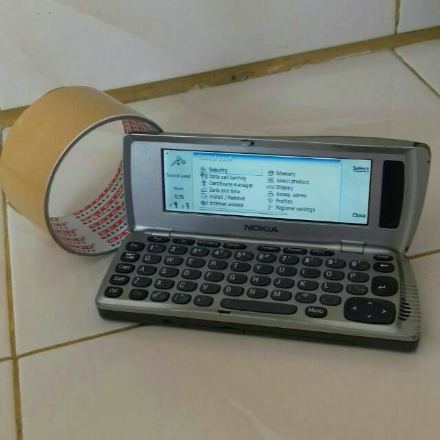 Jual Nokia 9210i Communicator Made In Finland Jadul Mirip E90 9500 9300 ...