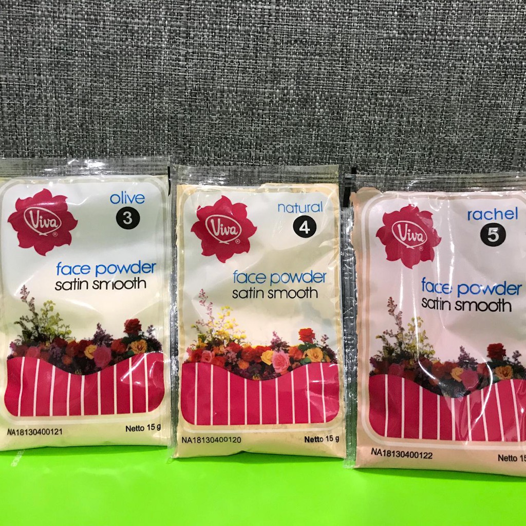 Jual VIVA FACE POWDER SATIN SMOOTH - BEDAK ZAK VIVA - REFILL FACE ...