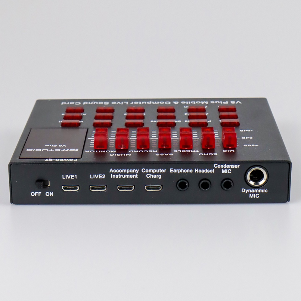 Jual TC140 Soundcard V8 V8s V8 Plus Mixer V8 Soundcard External Audio ...