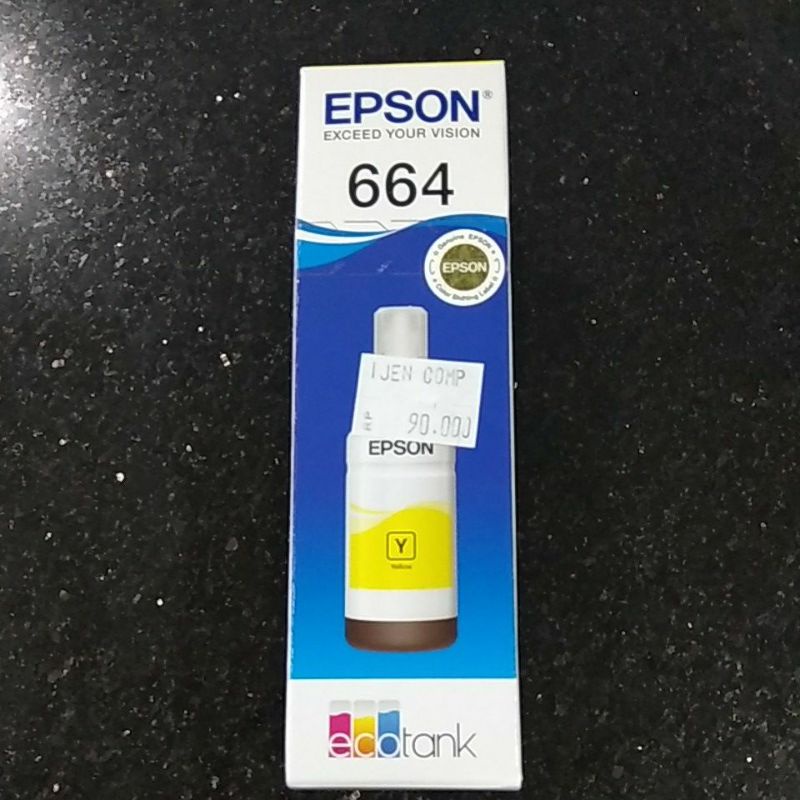 Jual TINTA EPSON 664 YELLOW | Shopee Indonesia